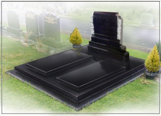 Scroll Headstone - Eddie O' Donnell Headstones and Monumental Works