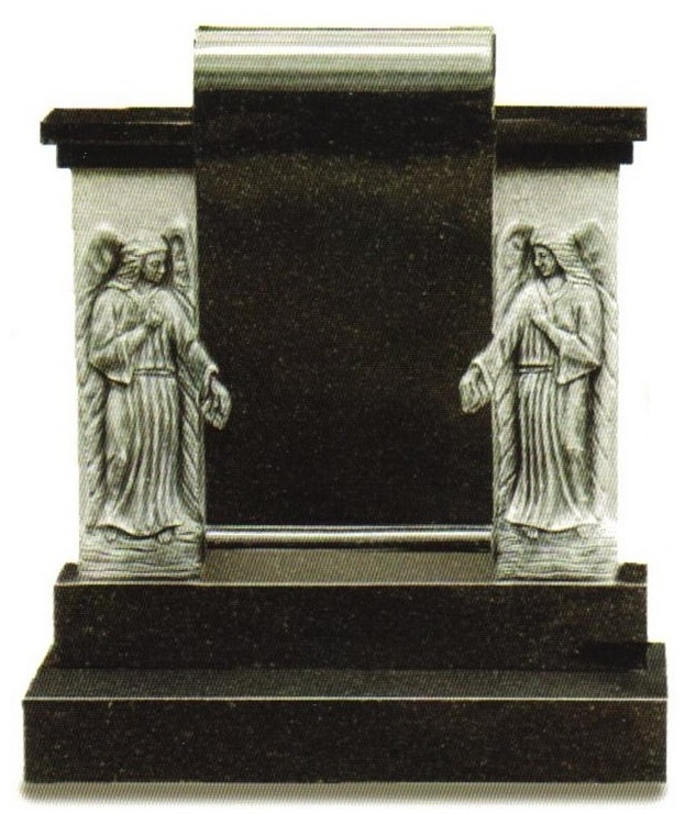 Scroll Headstone - Eddie O' Donnell Headstones and Monumental Works