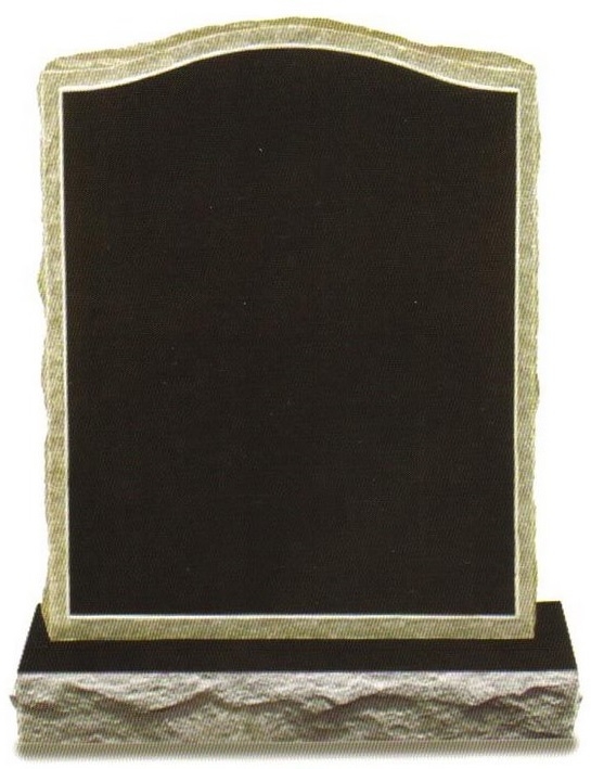 Rustic Headstone - Eddie O' Donnell Headstones and Monumental Works